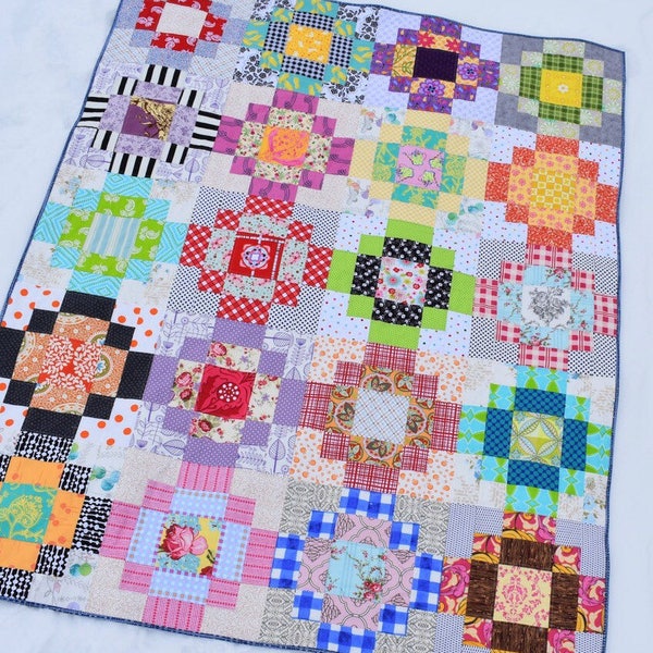 King Quilt Pattern - Etsy