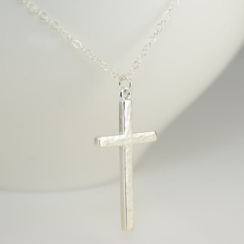 Large Cross Necklace - Etsy