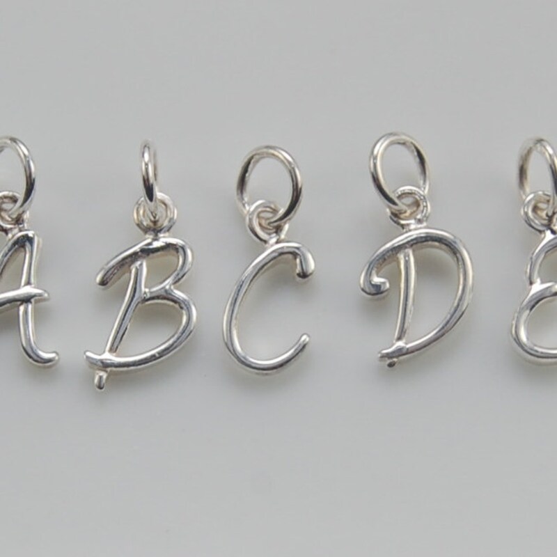 Sterling Silver Letters - Etsy