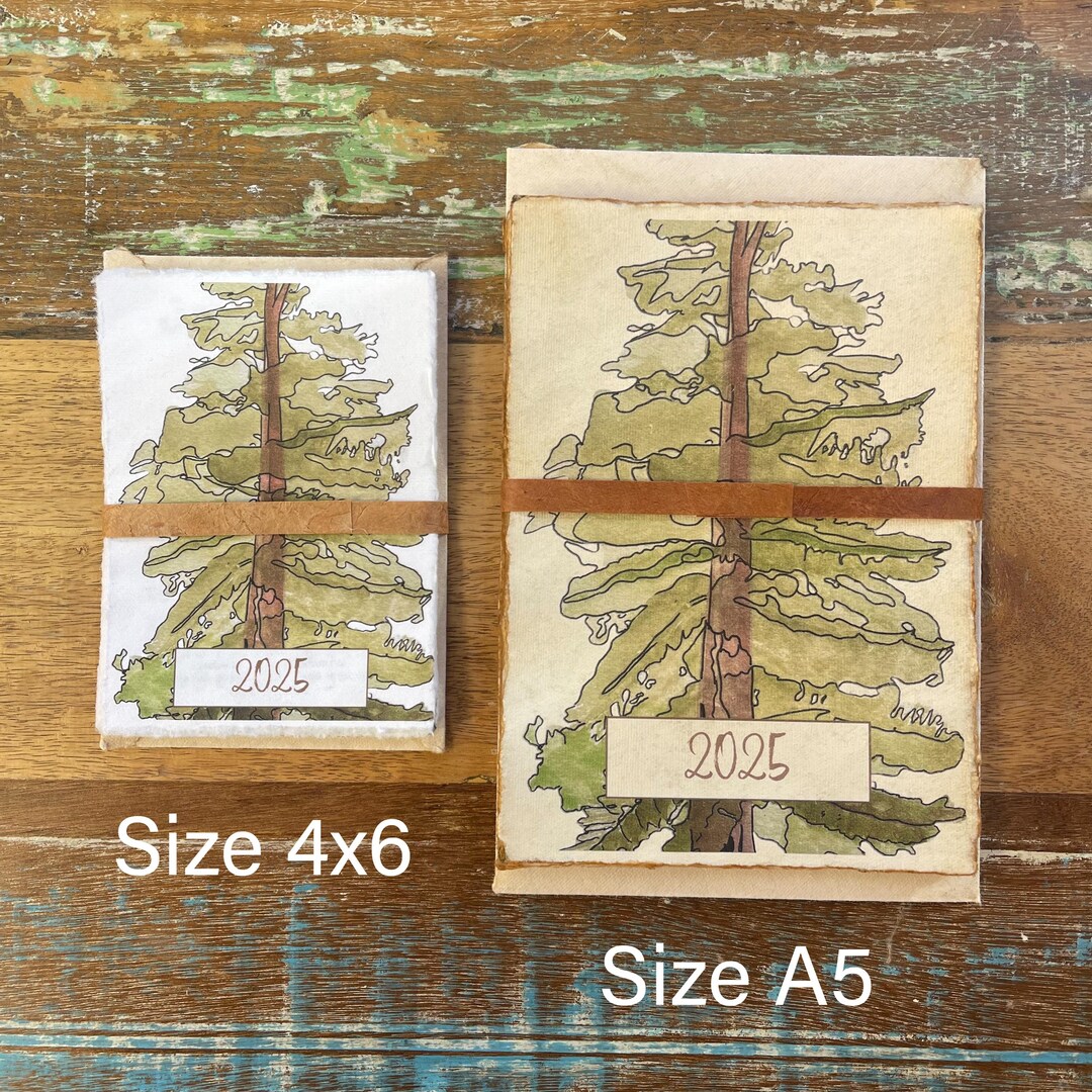 2025 Calendar (4x6) Botanically Inspired (free Shipping) - Etsy