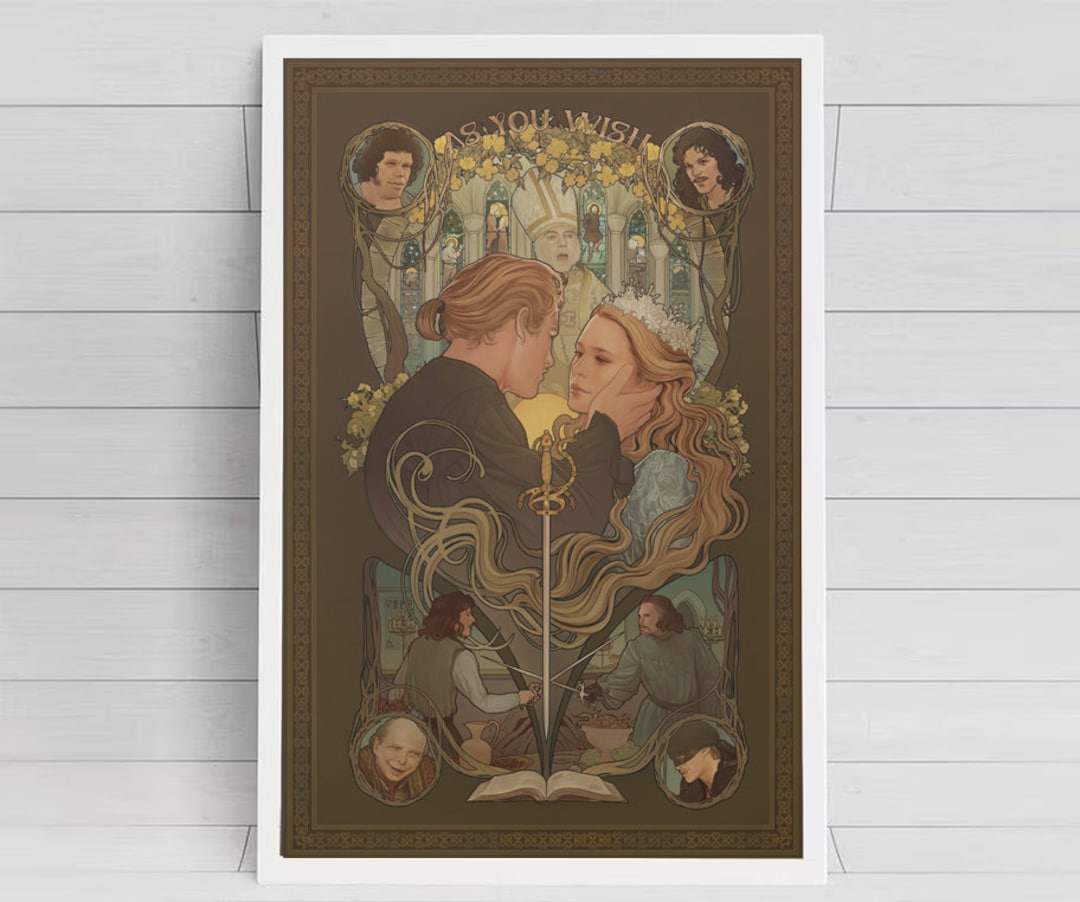 As You Wish - Princess Bride Inspired Print - Etsy