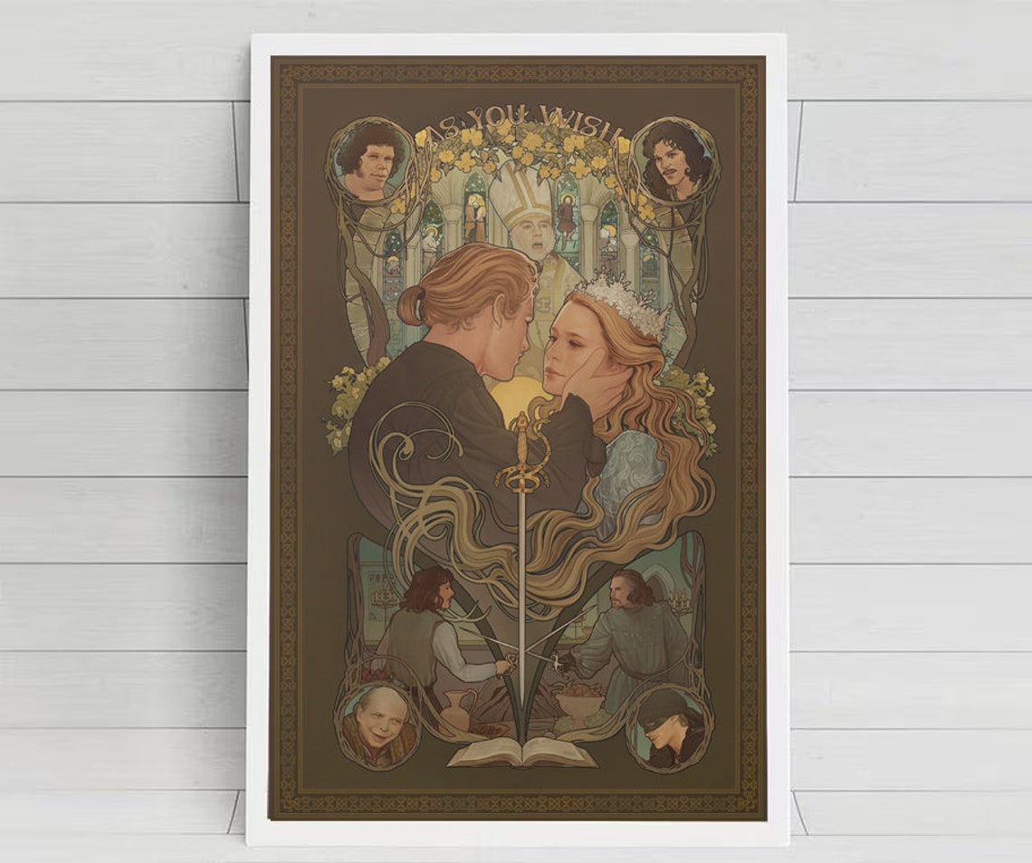 As You Wish - Princess Bride Inspired Print - Etsy