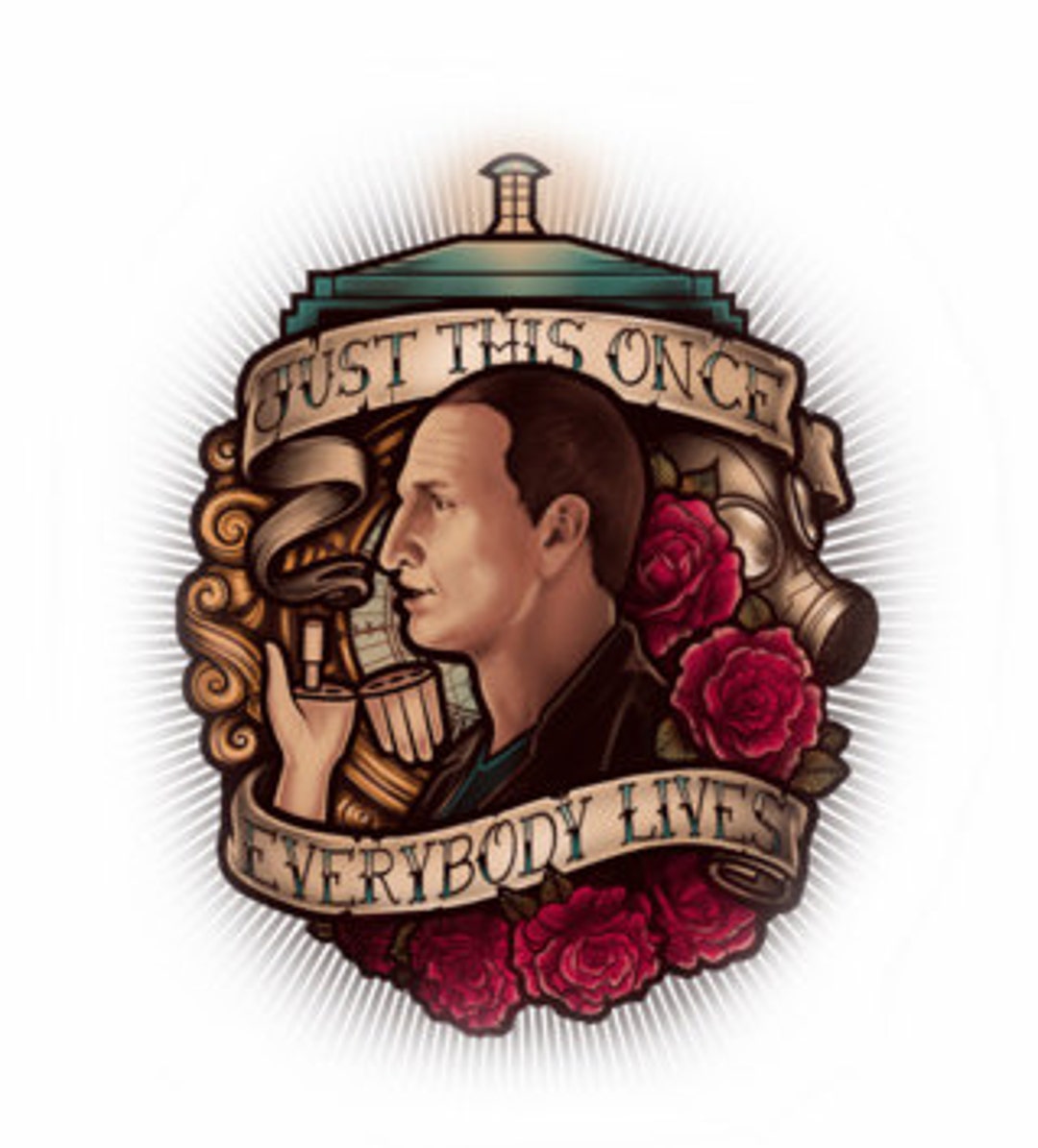 Ninth Doctor Vinyl Sticker - Etsy