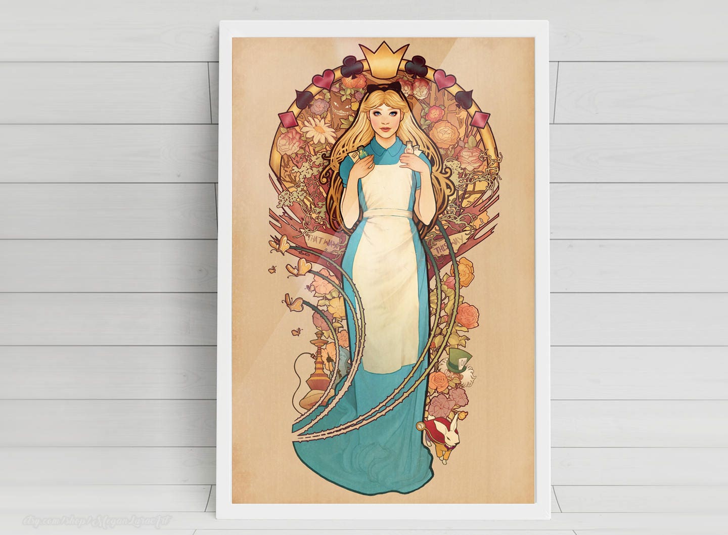 Alice in Wonderland Poster Print - Etsy