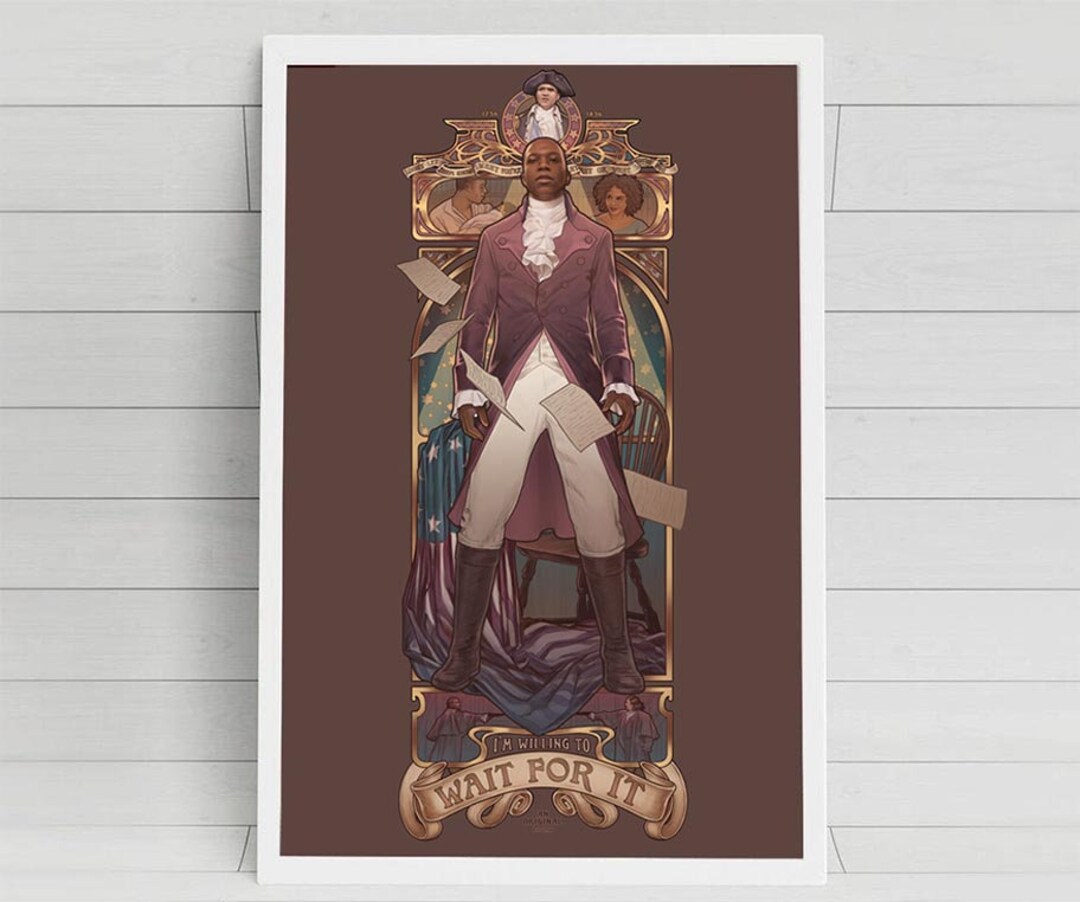 Aaron Burr From Hamilton Poster Print - Etsy