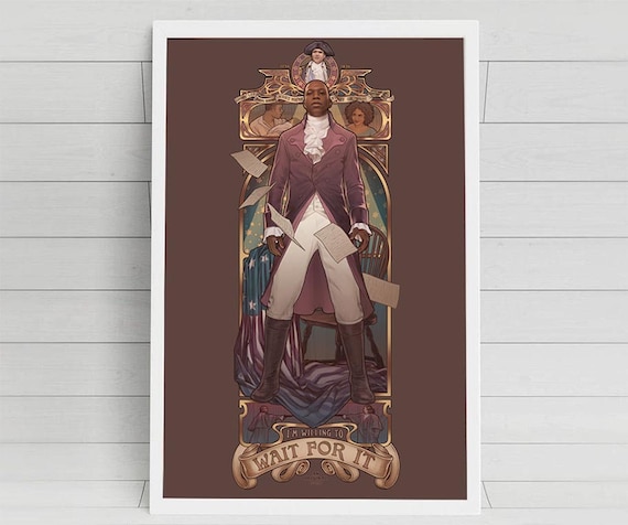 Aaron Burr From Hamilton Poster Print - Etsy