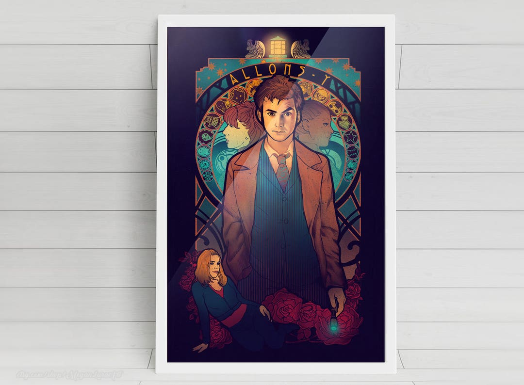 Tenth Doctor Poster Print - Etsy