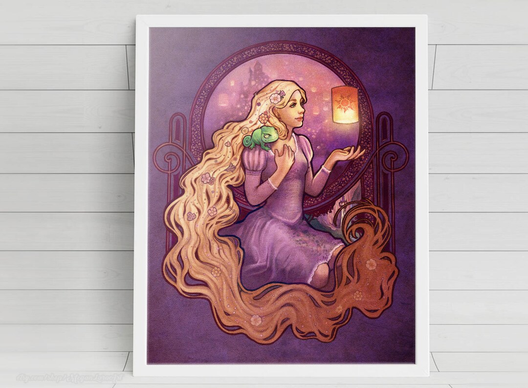 Rapunzel Poster Print - Etsy