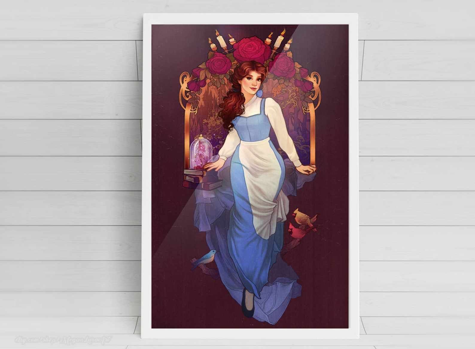 Belle of Beauty and the Beast Poster Print - Etsy