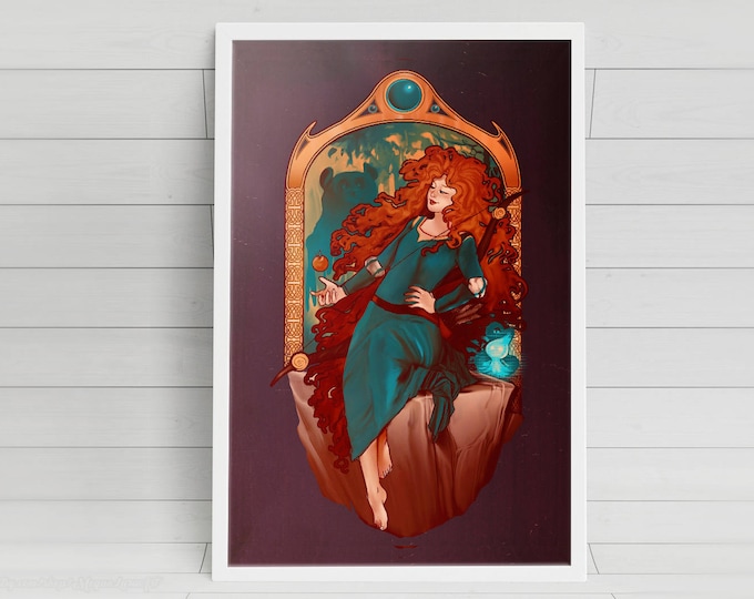 Merida of Brave Poster Print - Etsy