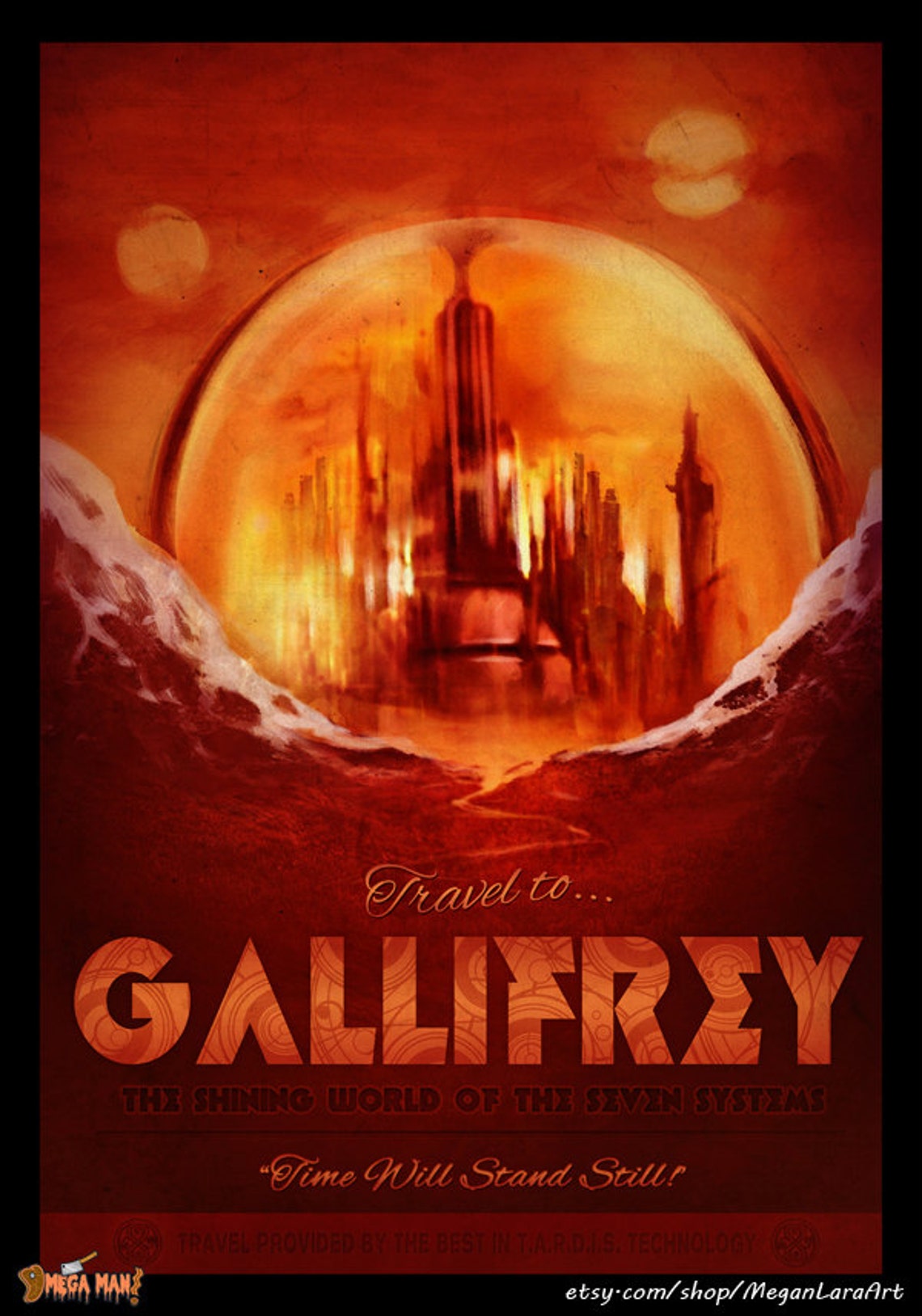 Gallifrey Poster Print - Etsy