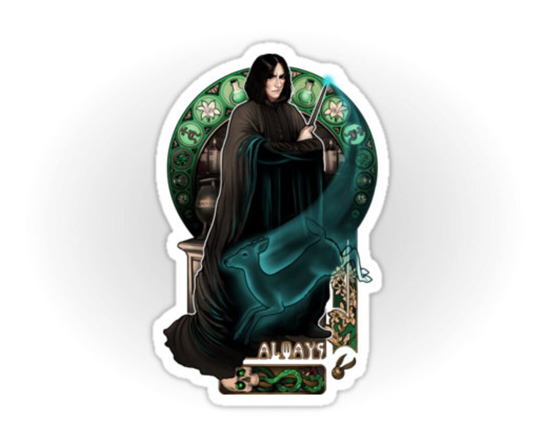 Snape Vinyl Sticker - Etsy