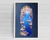Elsa of Frozen Poster Print - Etsy