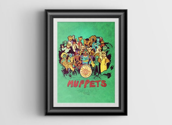 The Muppets' Poster Print - Etsy