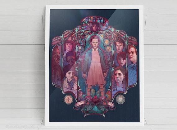 Stranger Things Poster Print - Etsy