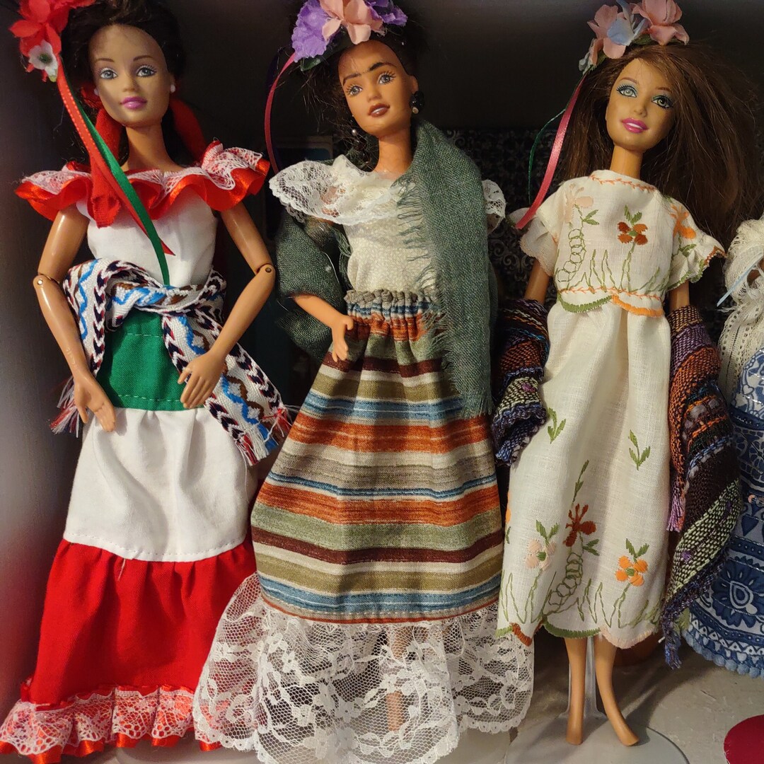 Frida Kahlo/ Mexico Inspired 11.5 1/6 Scale Fashion - Etsy
