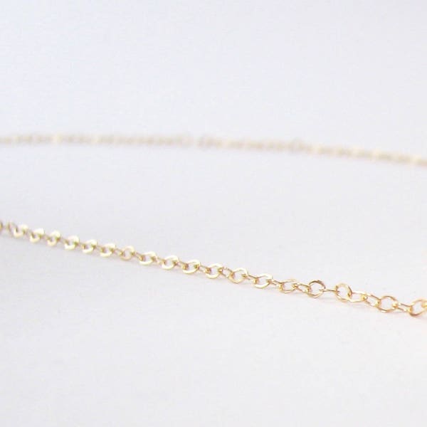 Thin Gold Chain - Etsy