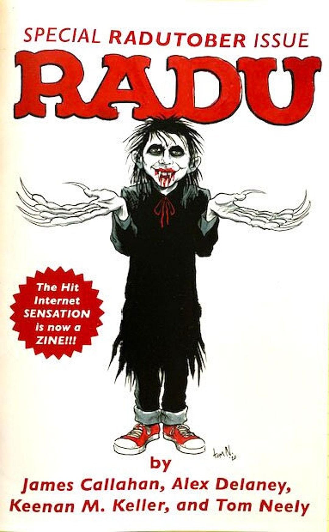 Radutober Art Zine by Alex Delaney, Keenan Marshall Keller, Tom Neely ...