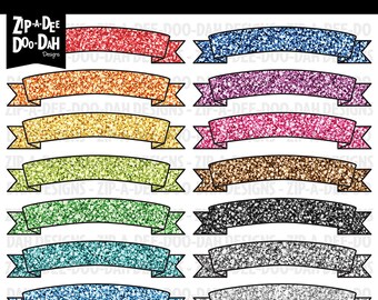 Ribbons clipart | Etsy