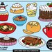 Winter Food Clipart Set zip-a-dee-doo-dah Designs - Etsy