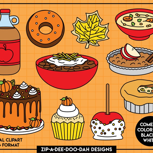 Food Clipart - Etsy