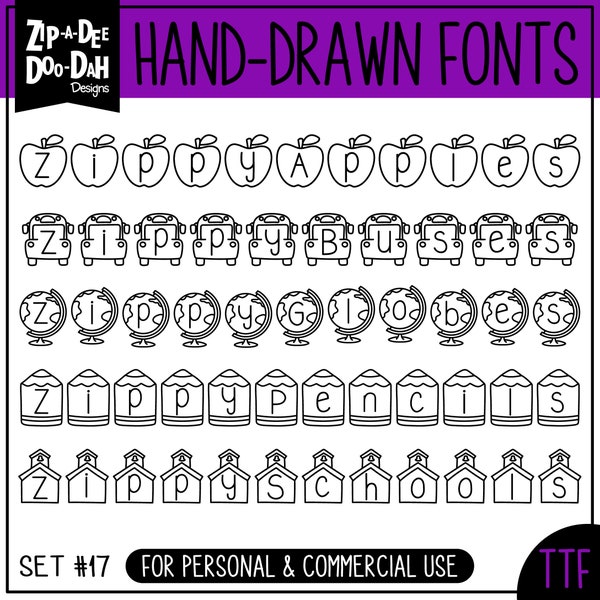 Doo Font - Etsy