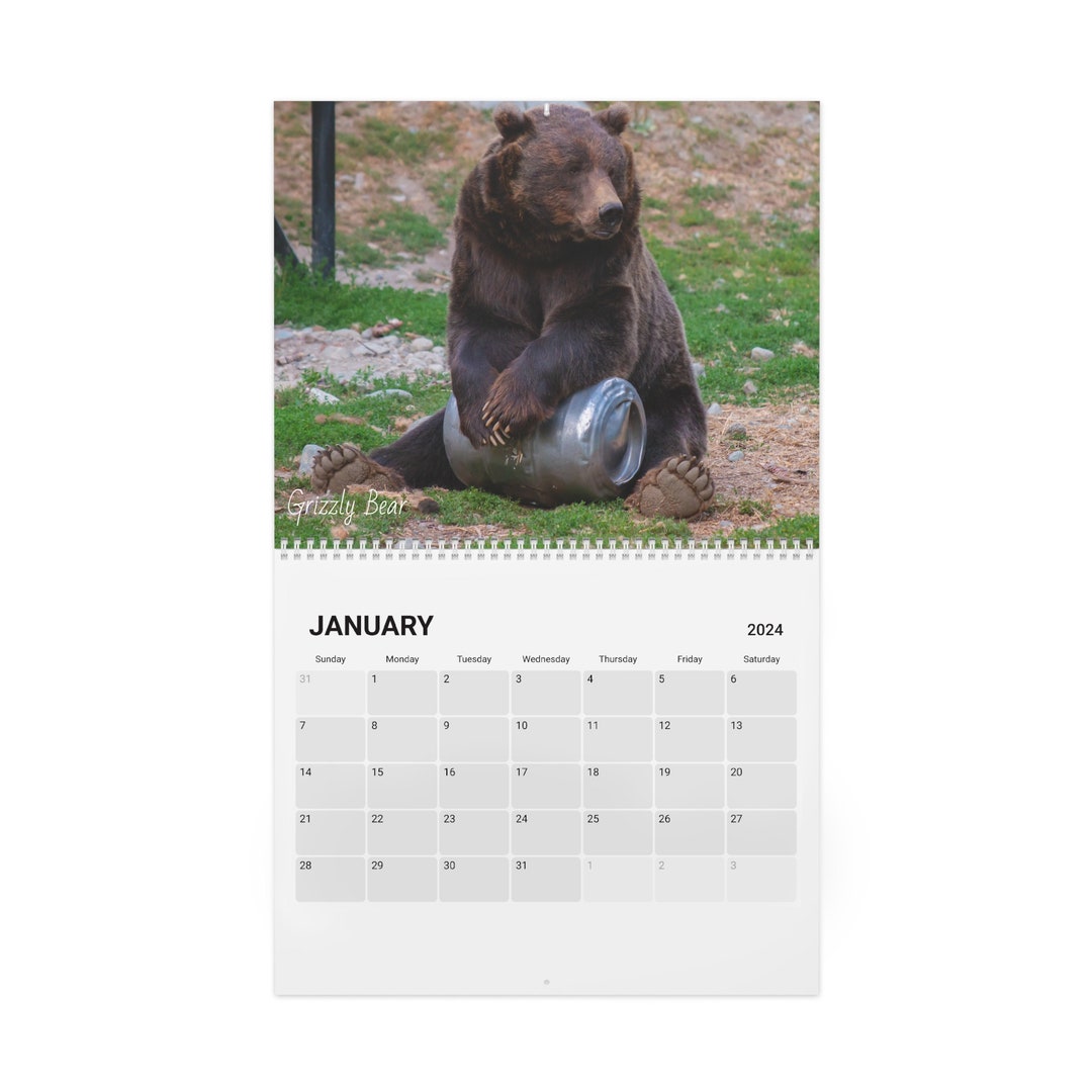 Alaska Calendar 2024 - Etsy