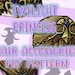 Zelda - Twilight Princess Hair Accessories PDF Pattern - Cosplay - Foam ...