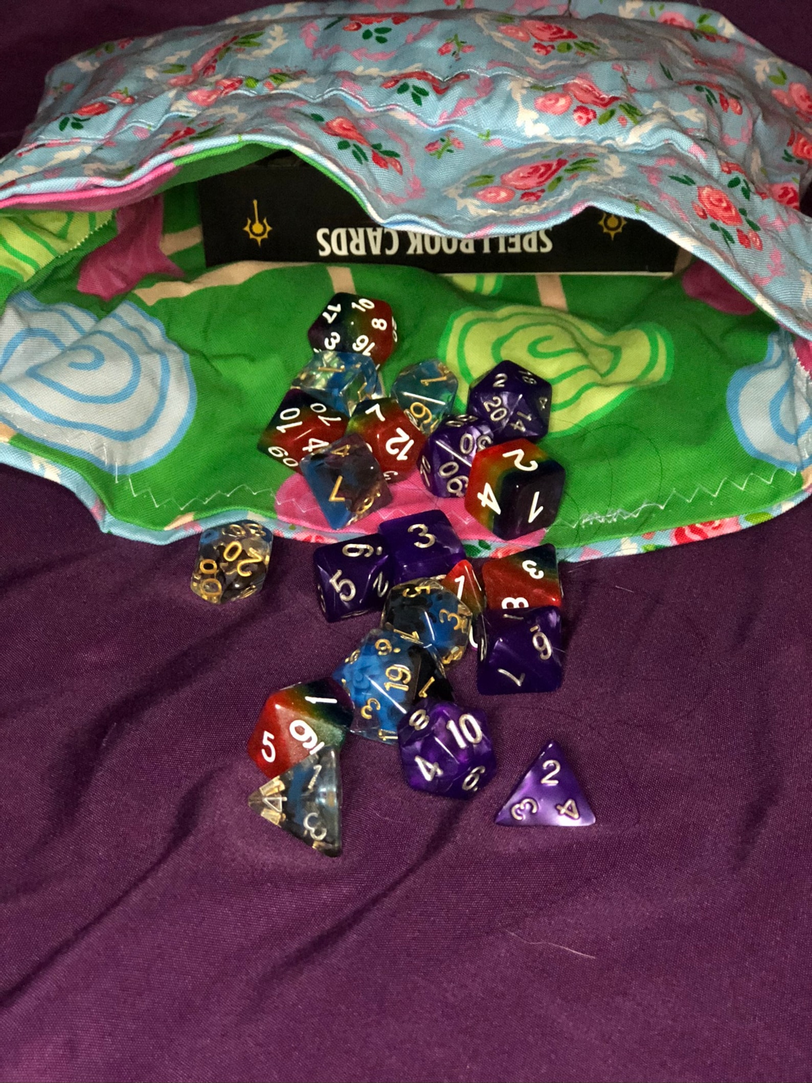 Jester Lavorre Themed Dice Bag Critical Role Cleric - Etsy