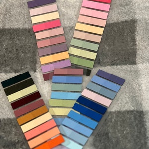 Custom Curated Aesthetic Book Cover Matching Color Coded Annotating ...