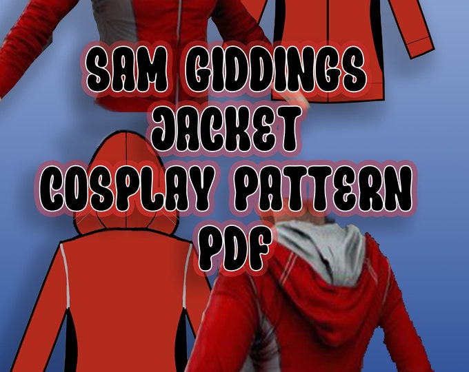 Sam Giddings Climbing Jacket PDF Pattern || for Cosplay || Until Dawn ...