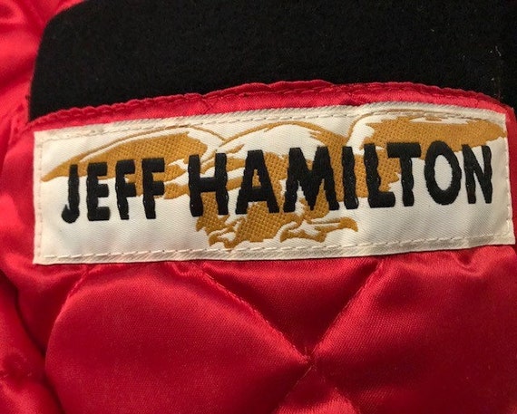 Rare Vintage Jeff Hamilton McDonald's Leather Jacket … - Gem