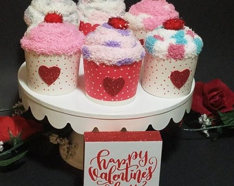 Fuzzy Sock Cupcakes - Etsy