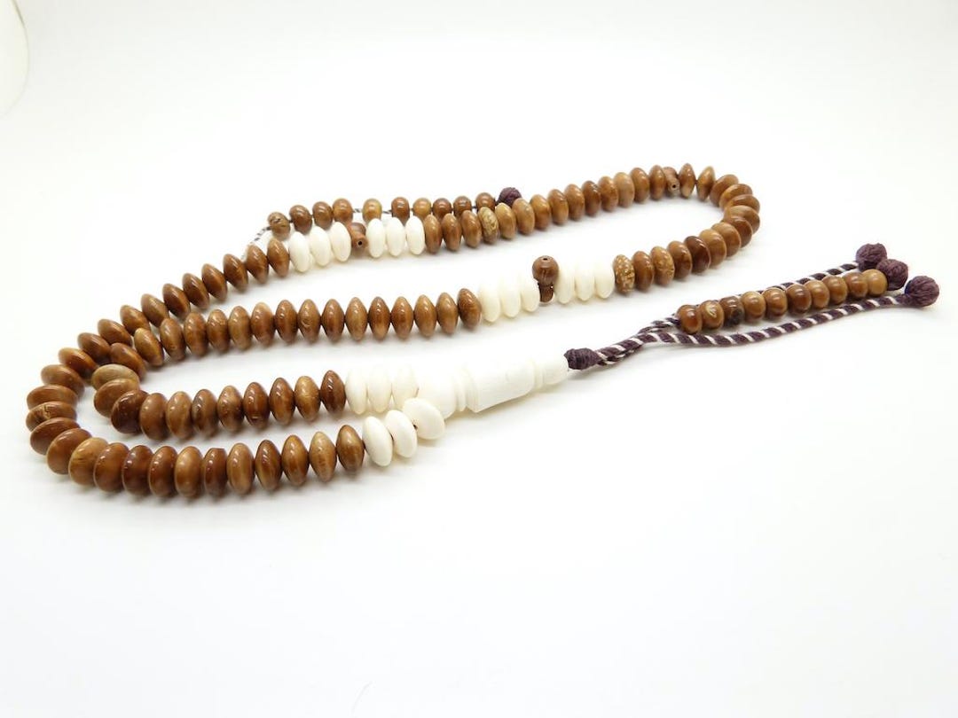 Kuka and Camel Bone Shadhili Tasbih Subha Prayer Beads Misbaha - Etsy