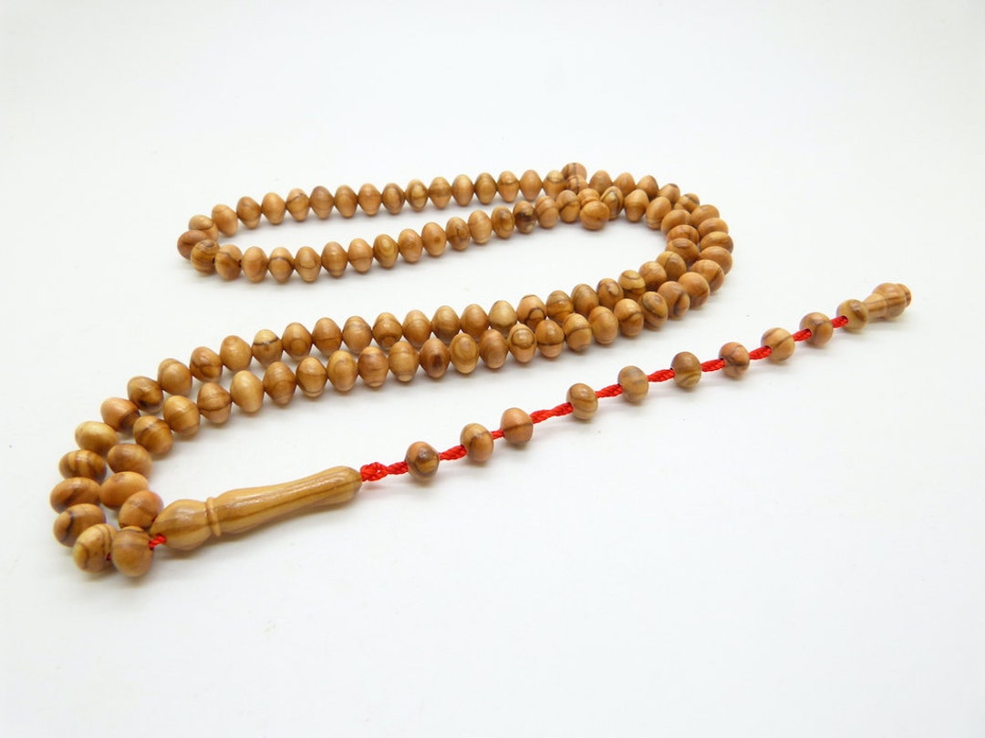 Olive Wood Tasbih Subha Prayer Beads Misbaha - Etsy