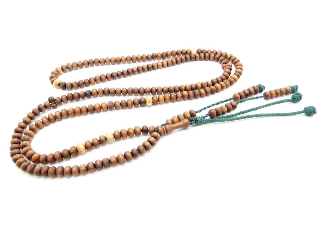 Oiled Oak Wood Naqshbandi Tasbih Subha Prayer Beads 200 Beads - Etsy