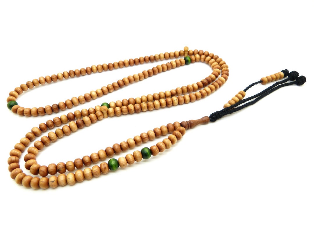 Oiled Oak Wood Naqshbandi Tasbih Subha Prayer Beads 200 Beads - Etsy