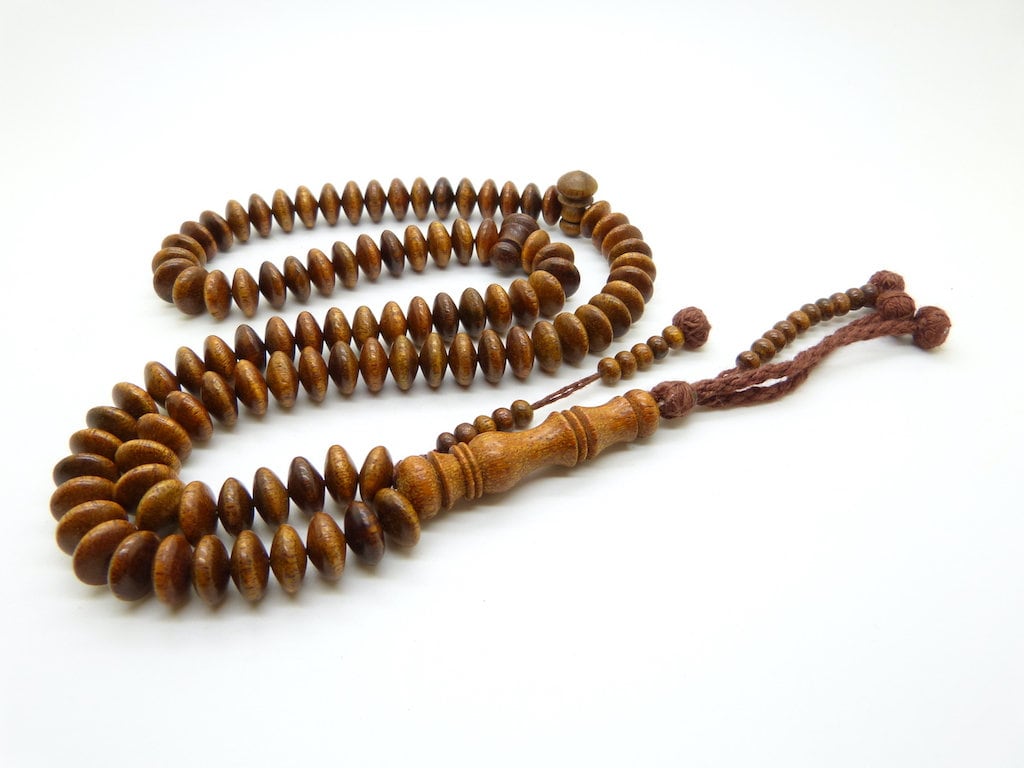 Iron Wood Tasbih Subha Prayer Beads Misbaha 99 Beads - Etsy