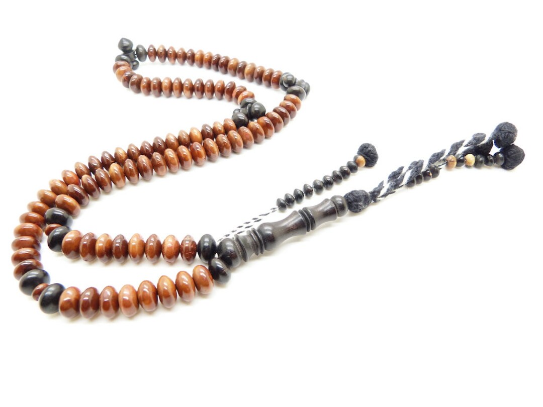 Kuka and Ebony Tasbih Subha Prayer Beads Misbaha 99 Beads - Etsy