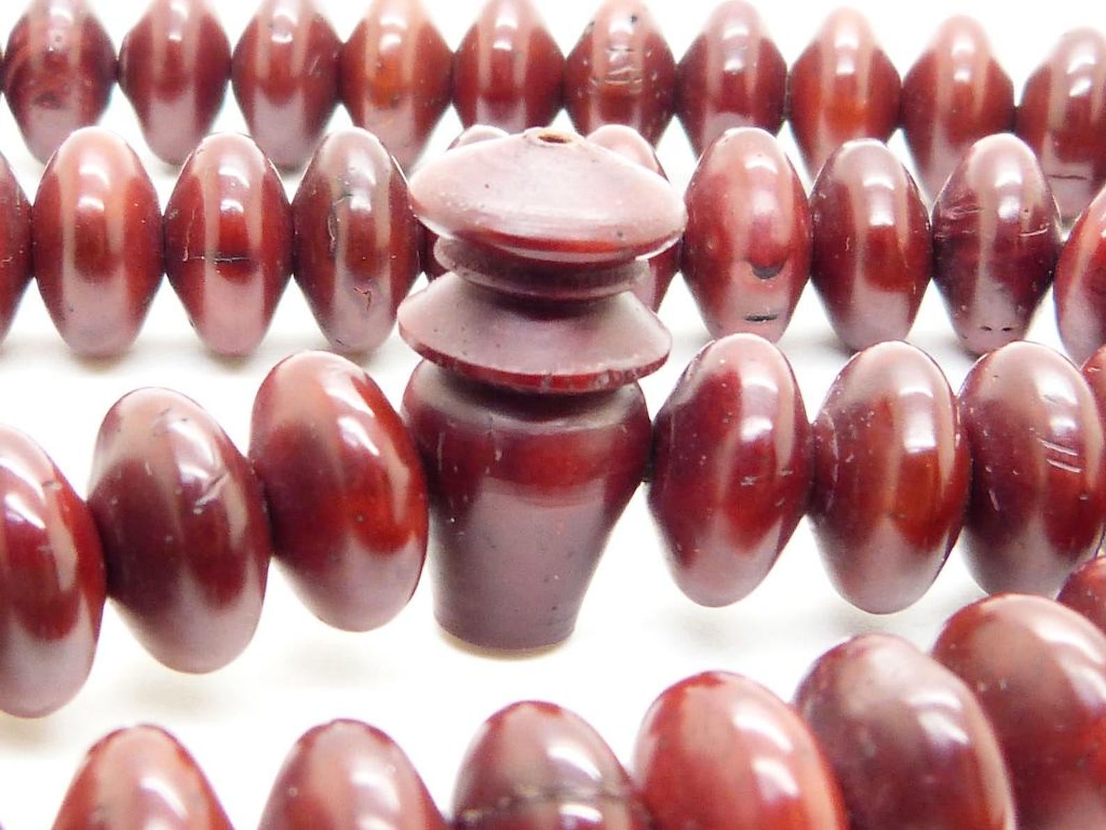 Red Kuka Shadhili Tasbih Subha Prayer Beads Misbaha - Etsy