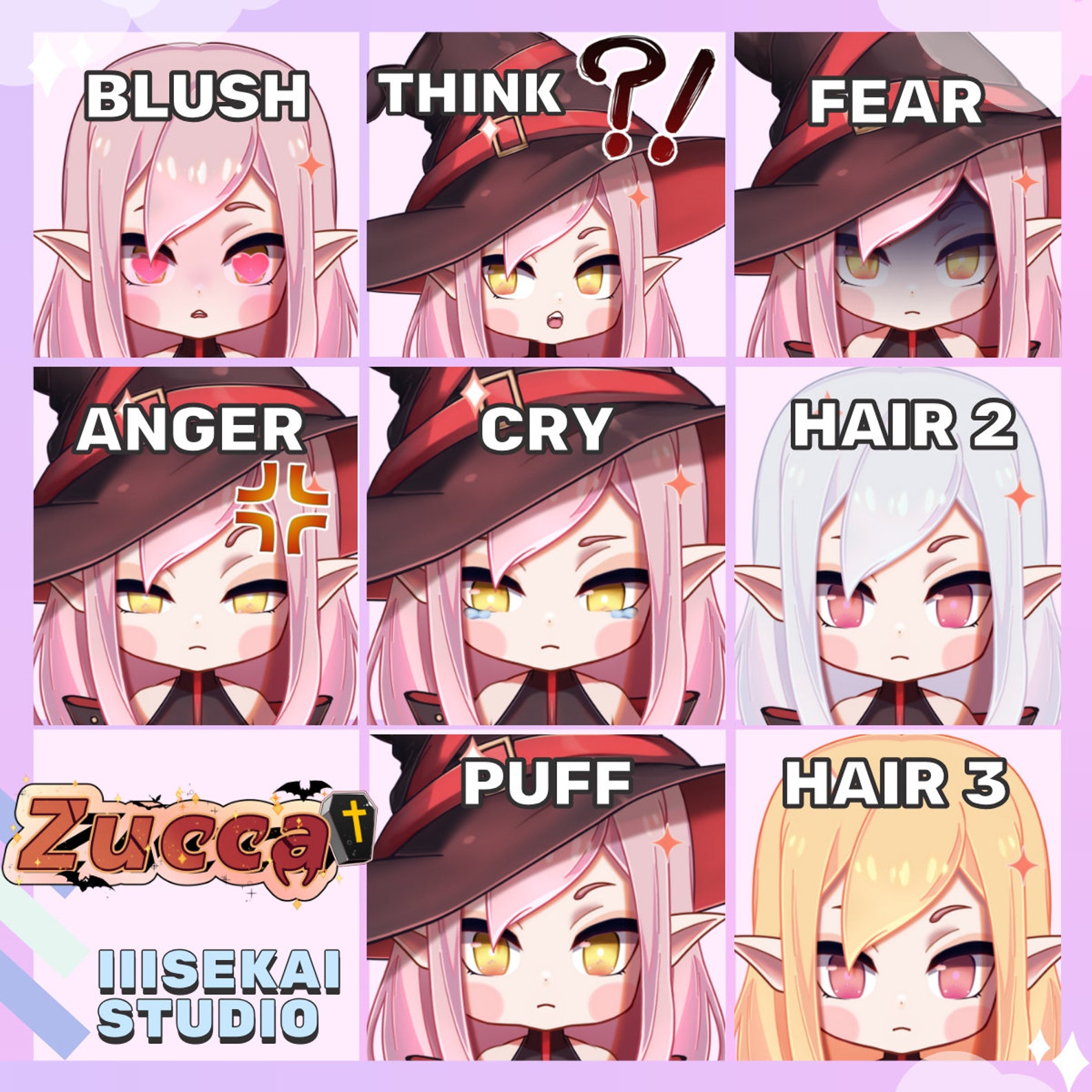 Custom Chibi Vtuber Model Full Stack Commercial Use | Live2d Vtuber ...