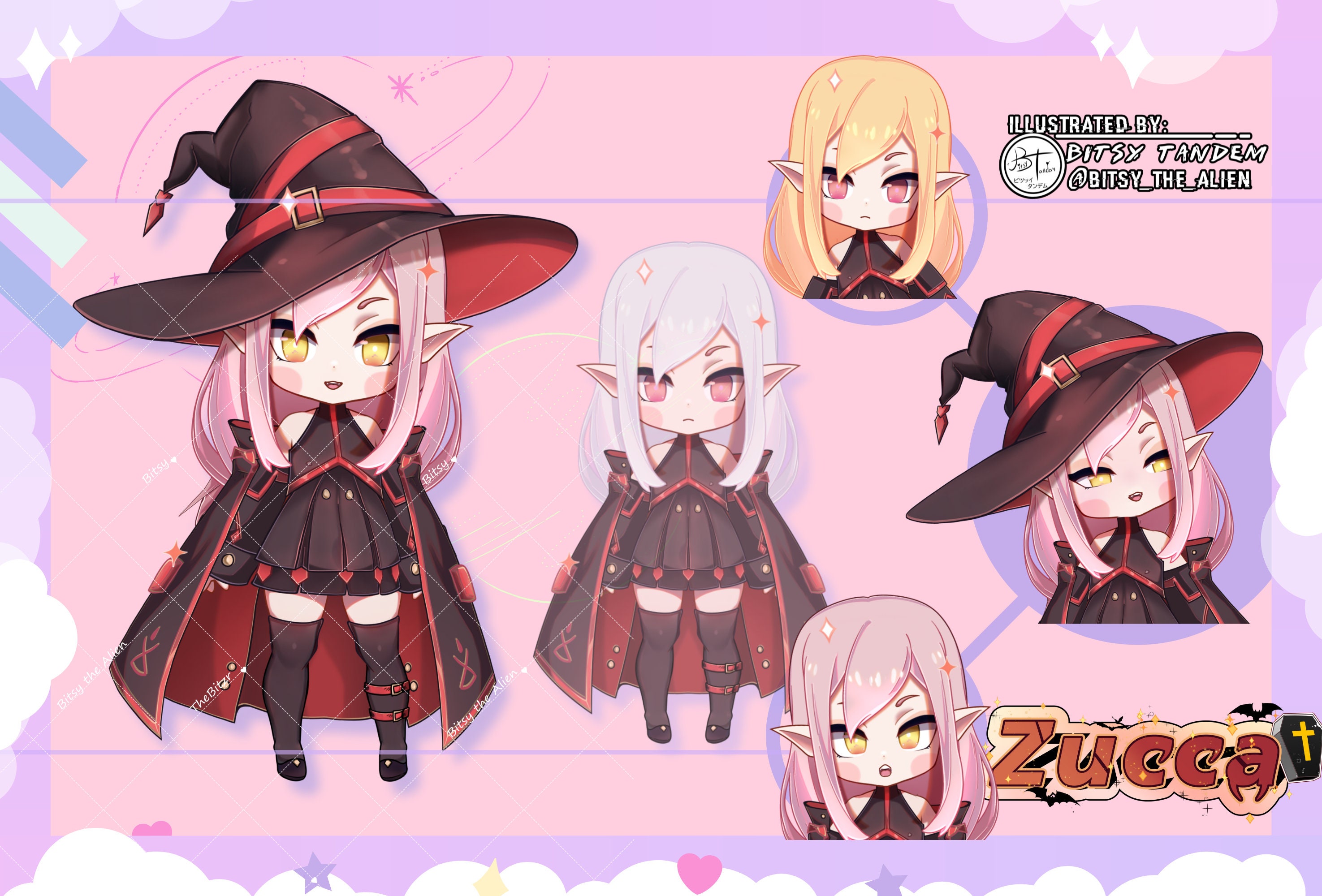 Custom Chibi Vtuber Model Full Stack Commercial Use | Live2d Vtuber ...