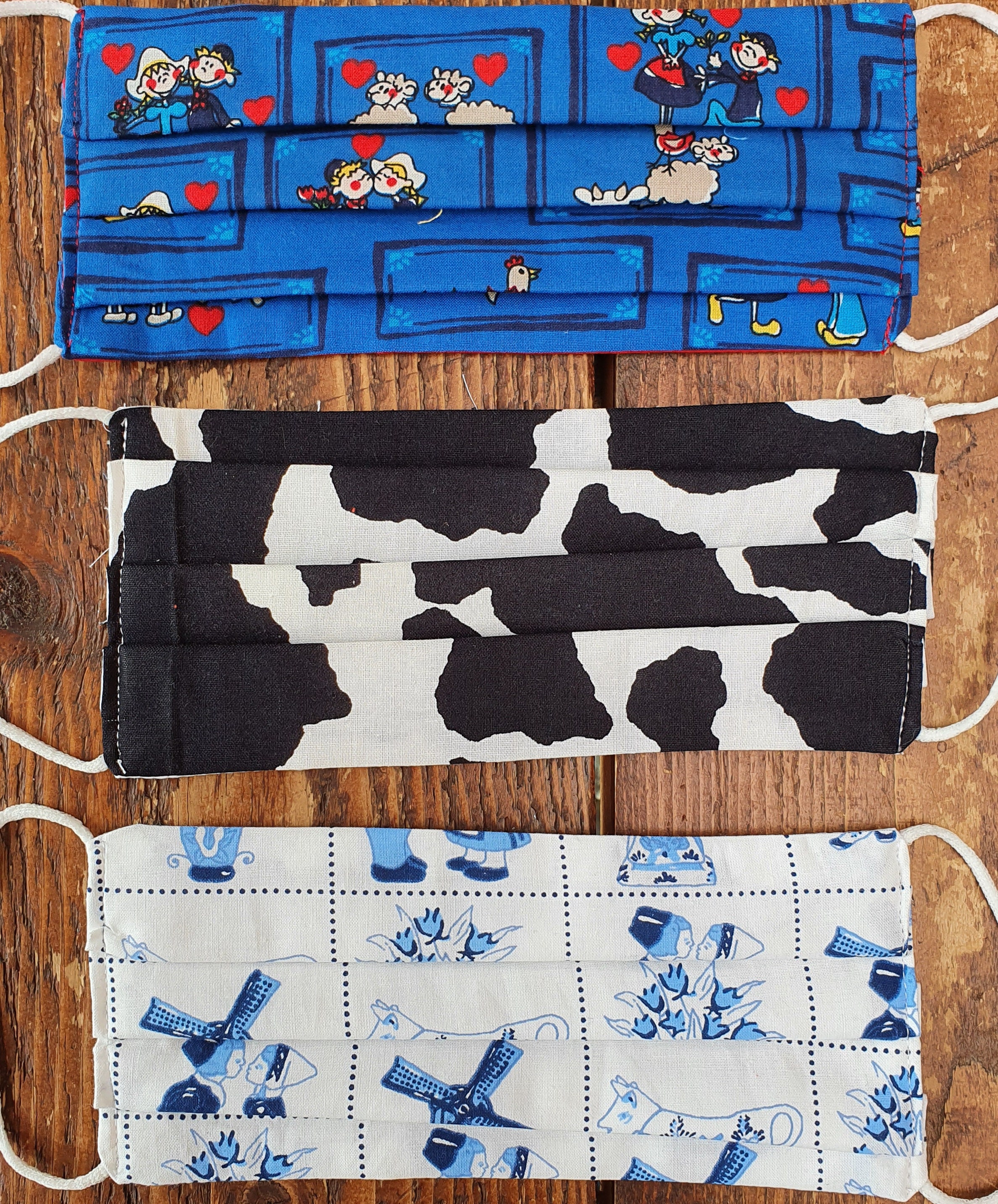 Delfts Blue Mouth Mask - Etsy