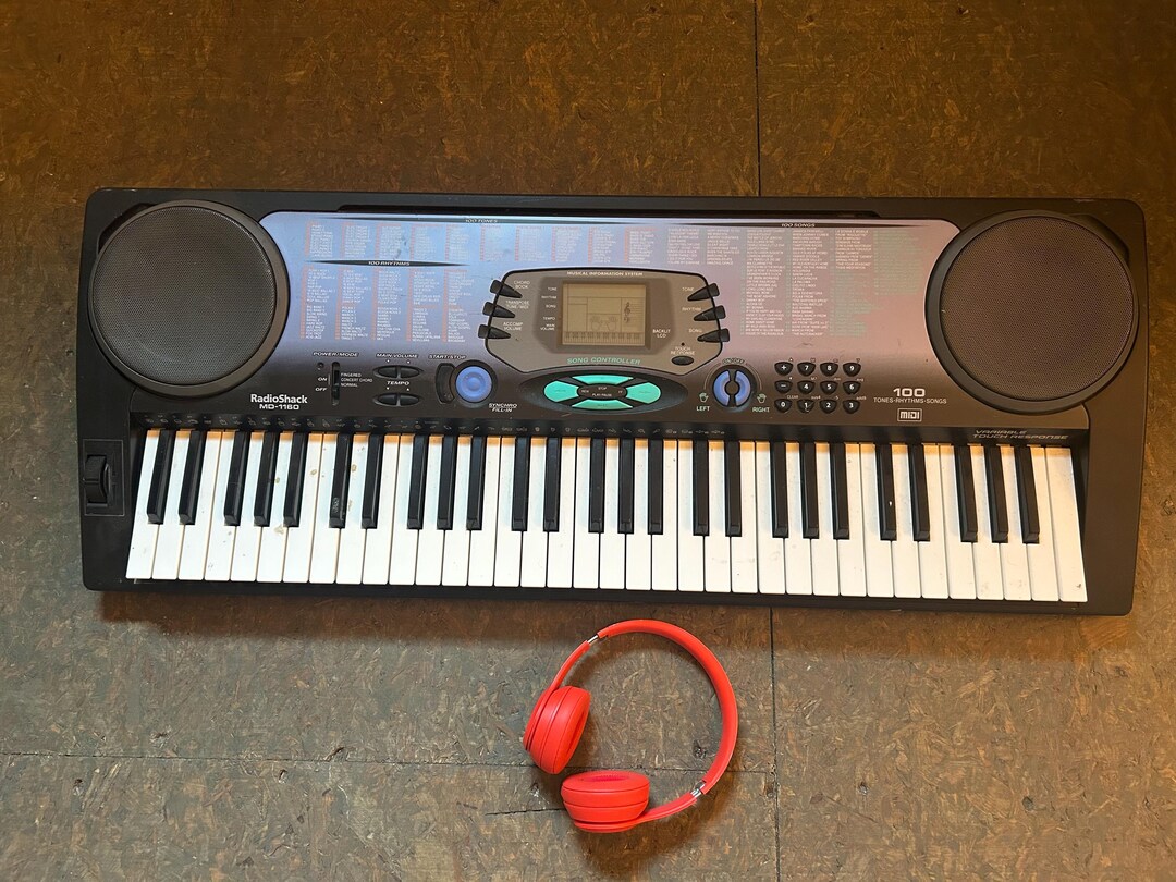 Radio Shack MD-1160 61 Key Keyboard Variable Touch Response Beginner ...