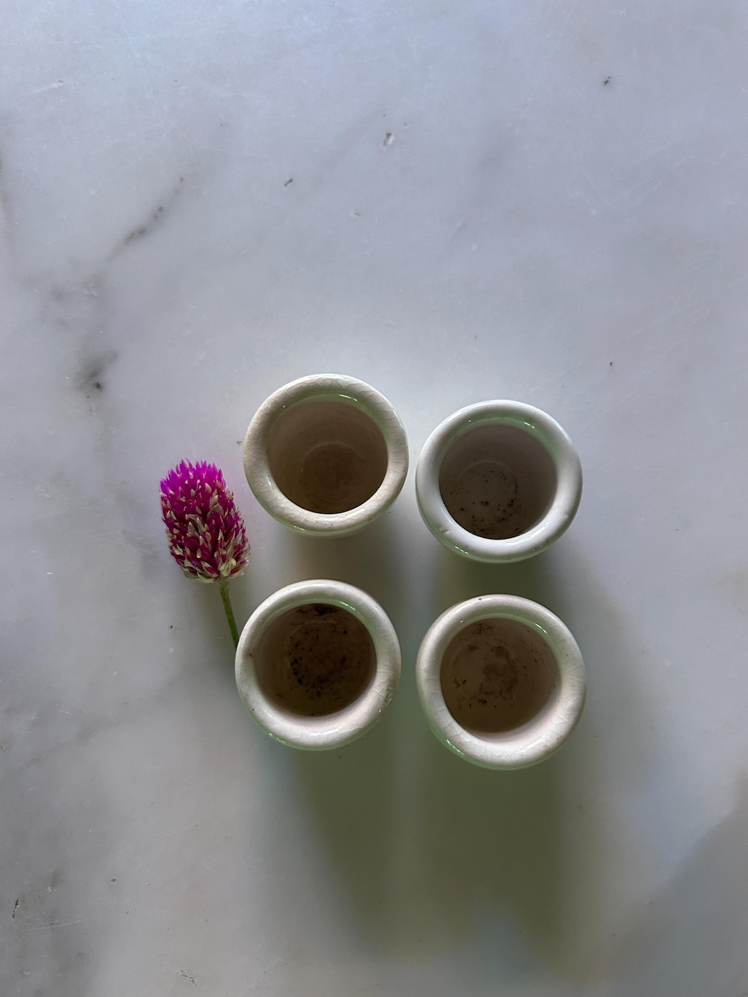 Set of 4 Escargot Vintage French Pots - Etsy