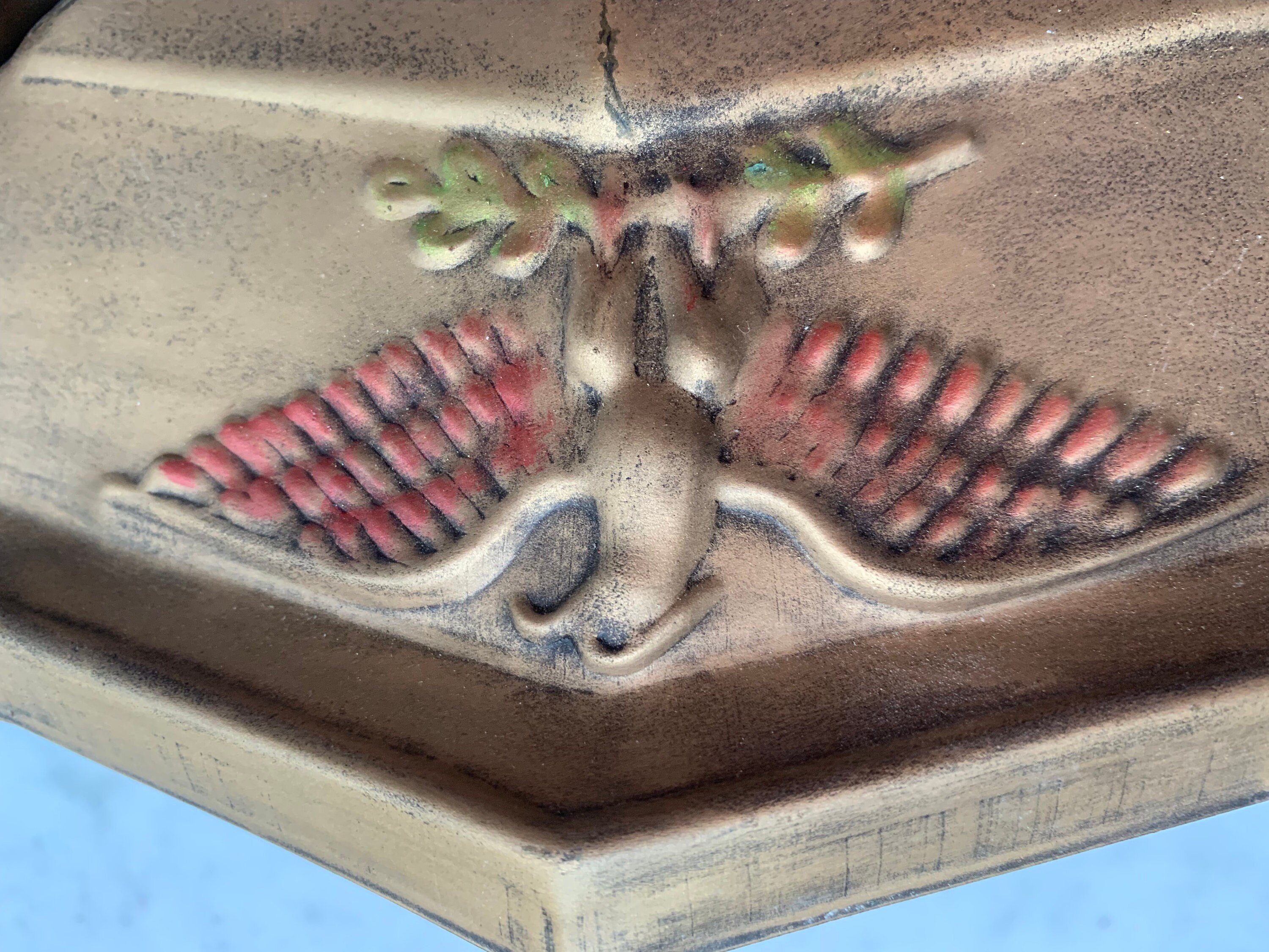Vintage Cast Aluminum Dual Light Fixture / Eagles/ Starburst - Etsy