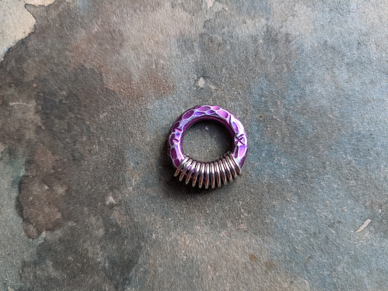 2G 4G 6G 8G 10G 3 4 5 6mm Thick Purple ALUMINUM Septum - Etsy