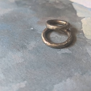 Golden Brass 8 Gauge = 3.2mm Thick 8-20mm Raw Septum Daith Tragus Body ...