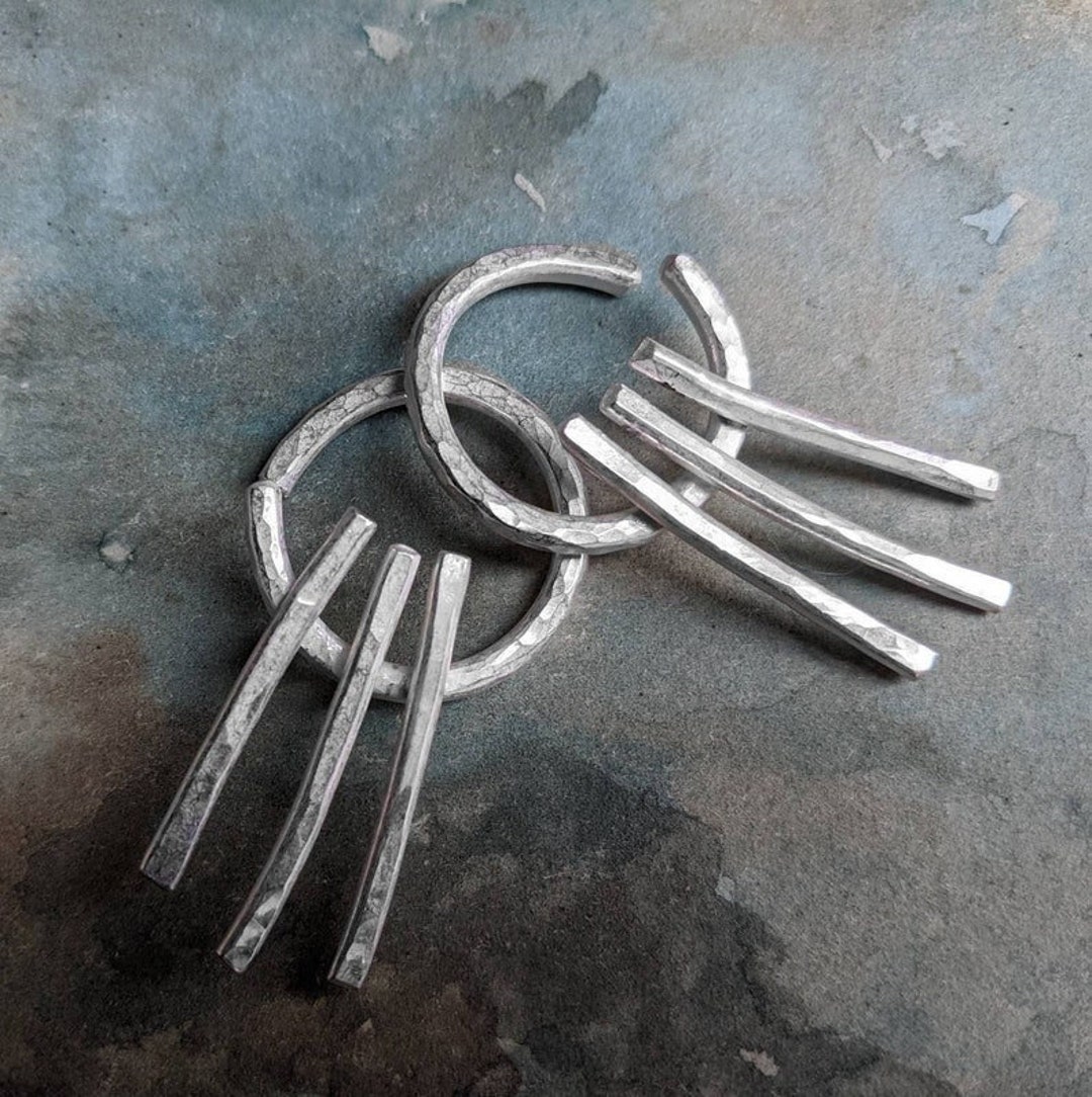 Sol Rune 8g = 3 Mm. Sterling Silver Oxidized Dark Gauged Viking Earring ...