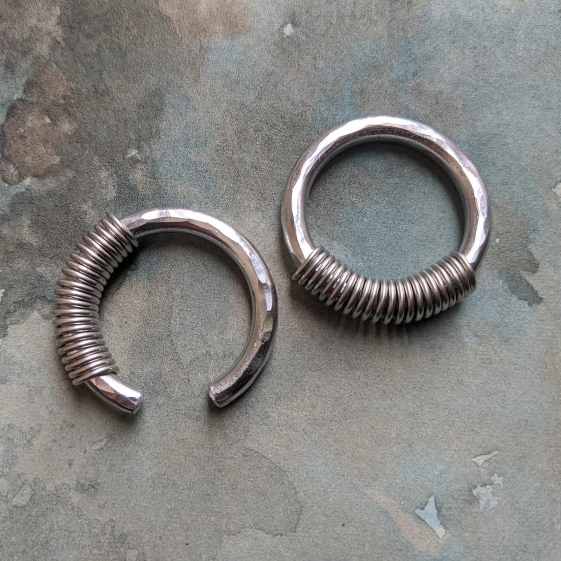 2G 4G 6G 8G 10G 3 4 5 6mm Thick Purple ALUMINUM Septum - Etsy